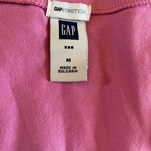GAP Factory | Tops | Gap Factory Tshirt Gap Stretch V Neck Pink Med ...